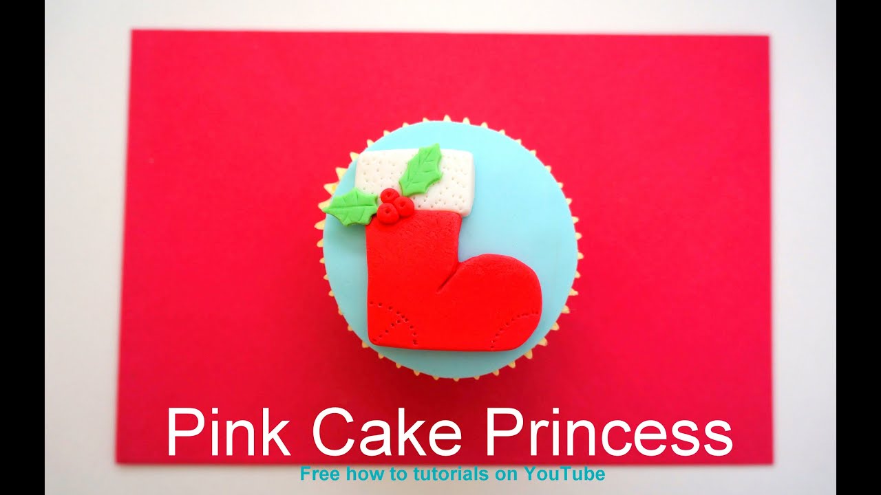 Christmas Cupcakes - How-to Make a Christmas Stocking Cupcake - YouTube