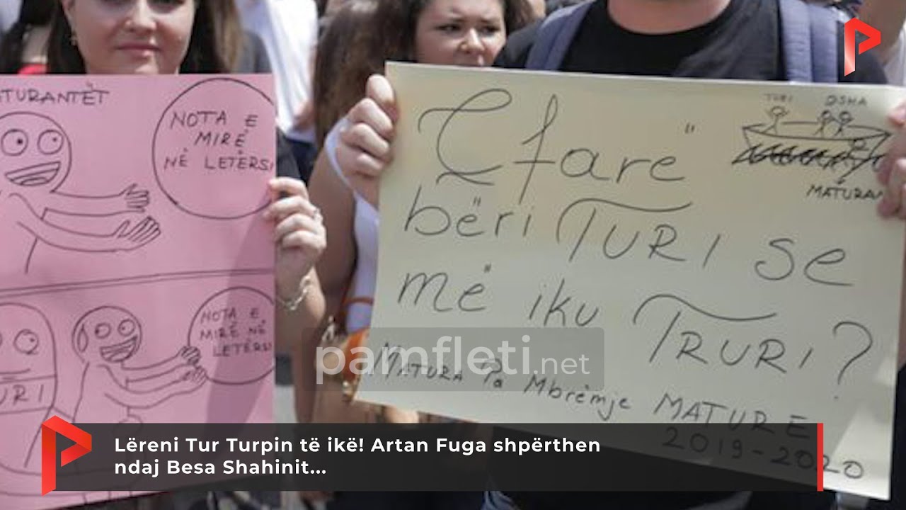 Lëreni Tur Turpin të ikë! Artan Fuga shpërthen ndaj Besa Shahinit - YouTube