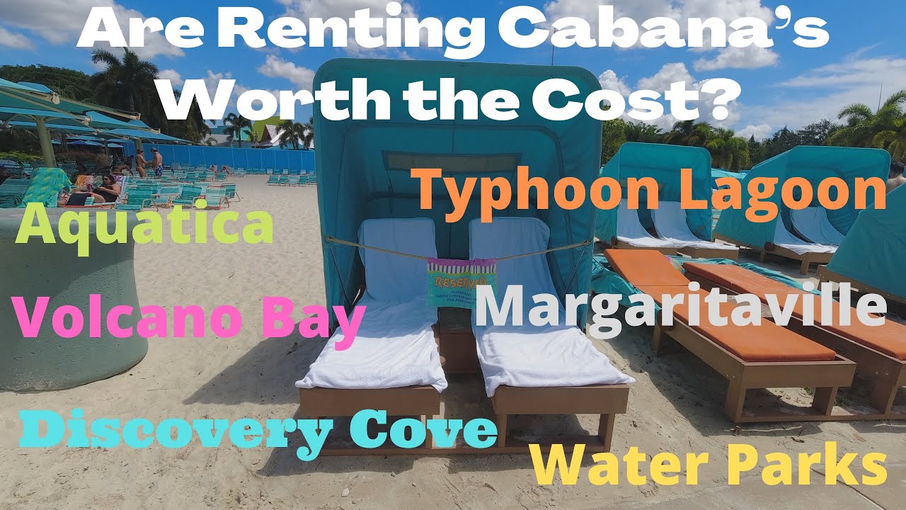 Are Renting Cabana’s Worth the Cost? - Aquatica, Discovery Cove ...
