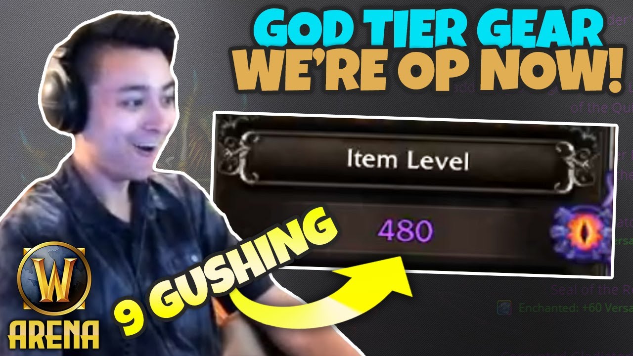 Pikaboo Finally Gets GOD TIER GEAR - 480 iLVL w/ 9 Gushings | WoW Arena ...