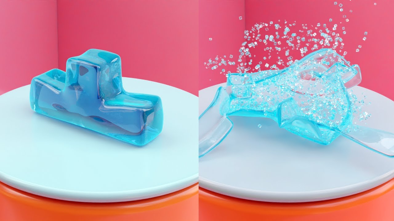 Jello Tetris Explosion (Softbody Simulation) - YouTube