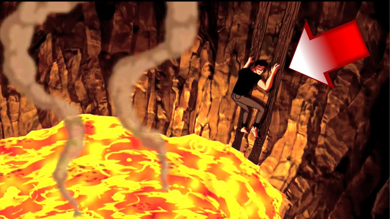 Superman Gets Trapped Inside A Volcano - YouTube