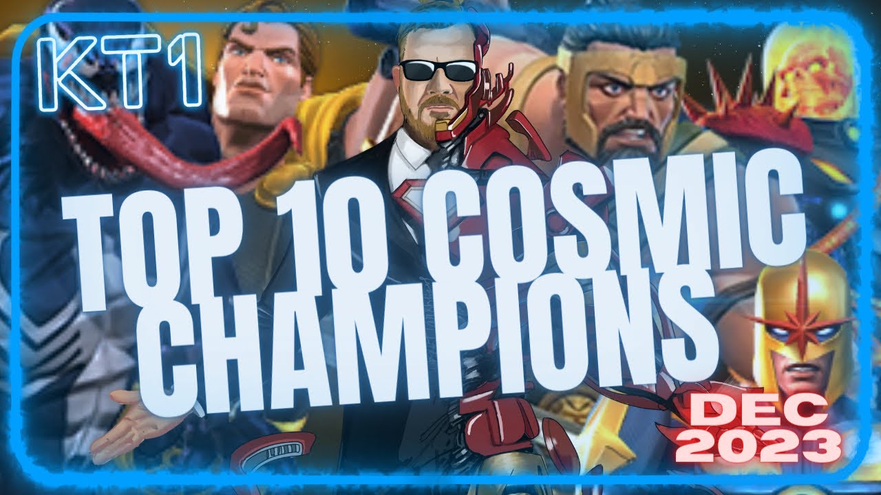 TOP 10 COSMIC Champions In MCOC! MCOC Ranking Series! Part 8 December ...