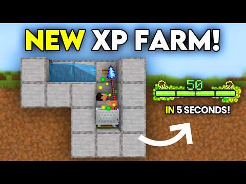 NEW BEST XP FARM in Minecraft Bedrock 26.4+!