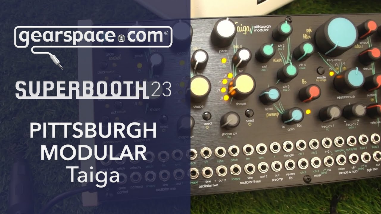 Pittsburgh Modular Synthesizers Taiga - YouTube