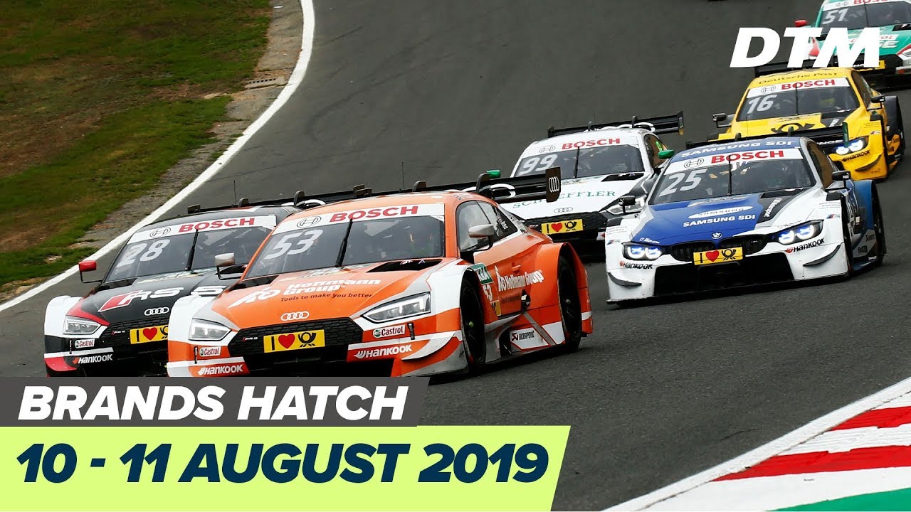 DTM 2019 in Brands Hatch w/ W Series Final and F1 Demo run! - YouTube