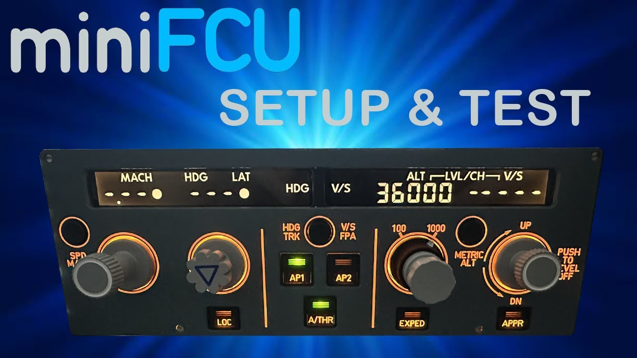 MiniFCU SET-UP AND TEST! - What does it work / not work with? - YouTube