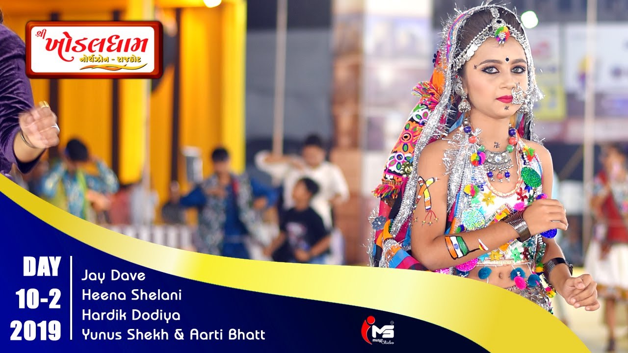 KDN 2019 Day 10 2 Bollywood Raas Bol na Halke Halke Jay Dave Heena Shelani Yunus Shekh Hardik D ...