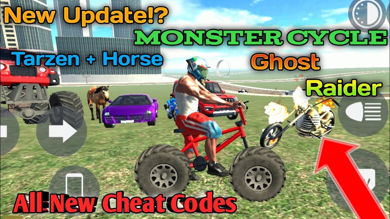 Monster Cycle Cheat Codes - Indian bike driving 3d | Train secret door cheat codes | (New Update ...