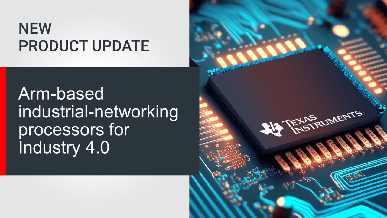Arm-based industrial-networking processors for Industry 4.0 - YouTube