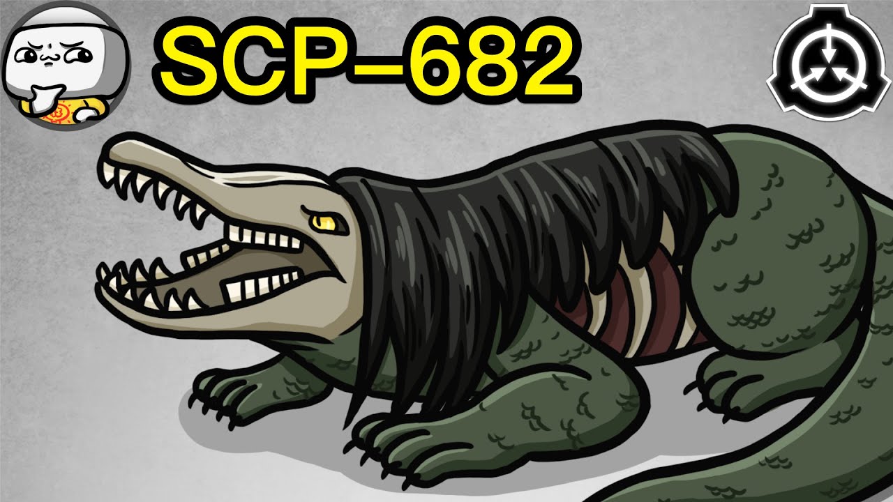 SCP 682 Indestructible Creature SCP Animated YouTube