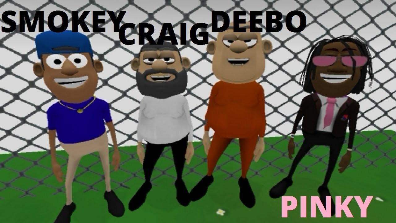 Friday Character Models: Smokey, Craig, Deebo, and Pinky - YouTube