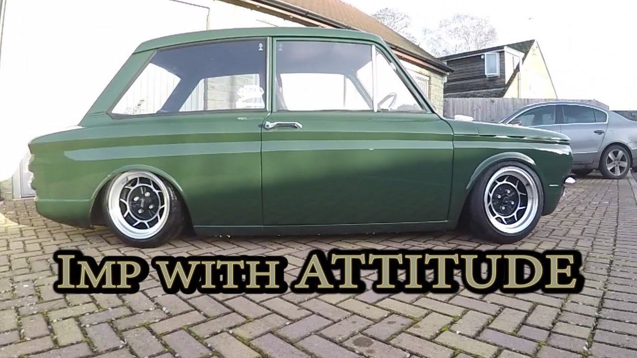 **BIKE POWERED**Hillman Imp with Attitude... - YouTube