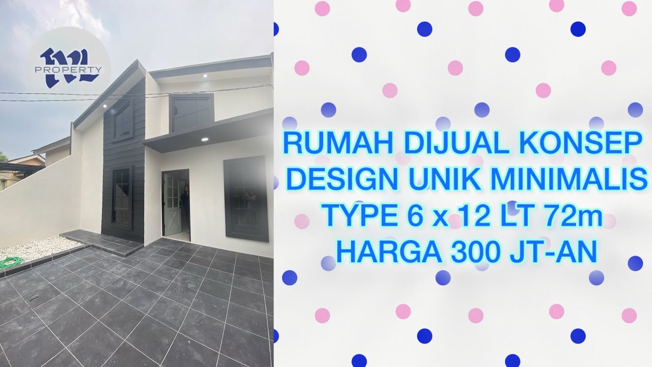 Rumah Dijual Konsep Design Unik Minimalis Type 6x12 Lt 72m Harga 300 Jtan Ciputra Citra Indah ...
