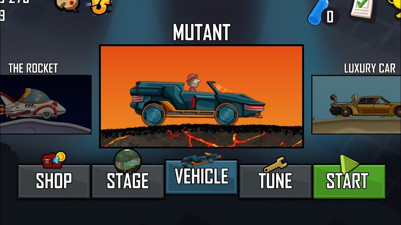 Hill climb racing - Mutant in Jungle|gamplay #228 - YouTube