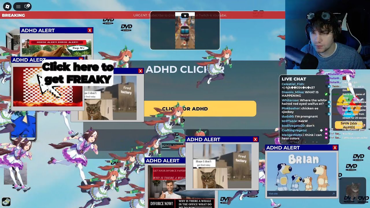 So I tried Roblox ADHD Clicker.. - YouTube