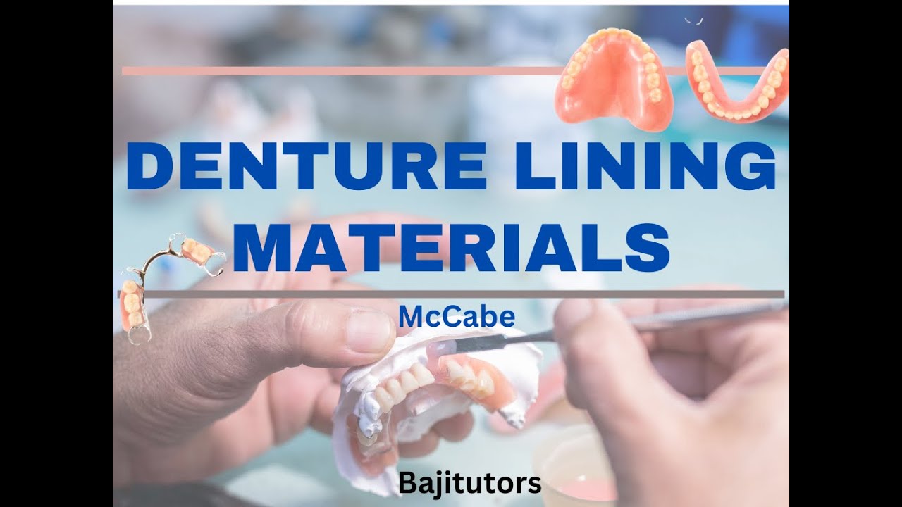 Understanding Denture Lining Materials - YouTube