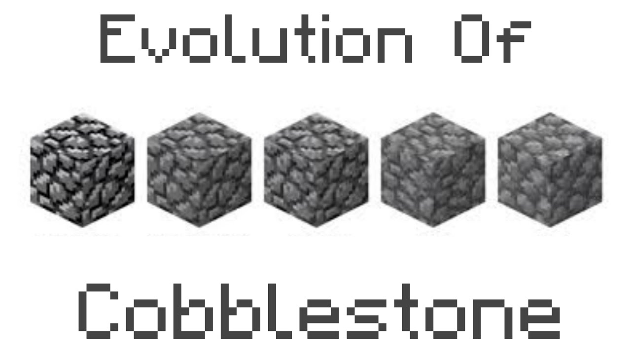 Evolution Of Cobblestone Texture - YouTube