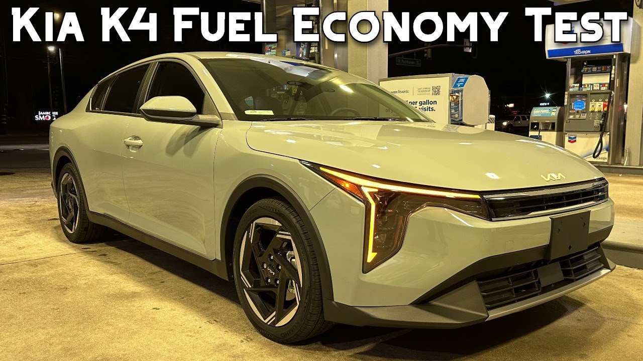 Kia K4 Real World Fuel Economy Test - YouTube