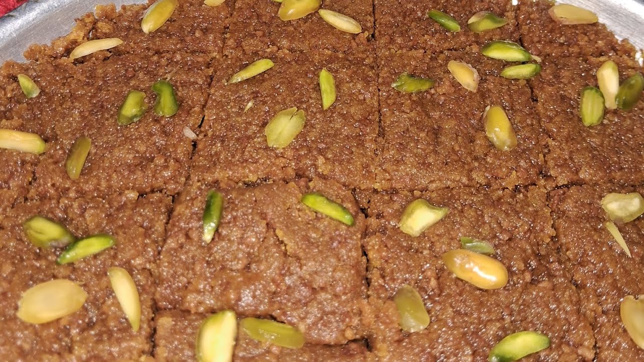 Kam saman aur kam samay me bannewali mithai.Mohanthal recipe. /Danedar ...