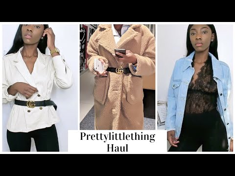 PRETTY LITTLE THING WINTER CLOTHING HAUL | MAY KAMARA