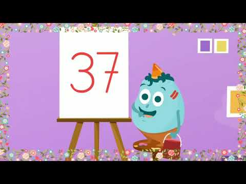 LOS NÚMEROS DEL 36 AL 40 - YouTube