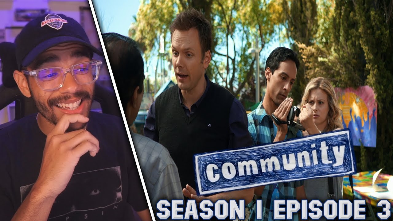 Community: Season 1 Episode 3 Reaction! - Introduction to Film - YouTube