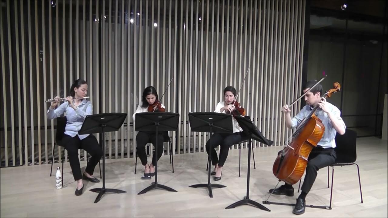 Paul Ben-Haim - Serenade for flute and strings trio by Hamelin quartet בן-חיים סרנדה לחליל ...