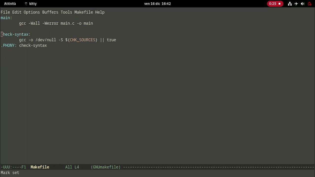 Emacs Flymake - YouTube