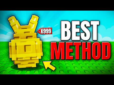 *NEW* BEST METHOD To Get INFNITE GOLDEN EGGS FAST! (Grow a Garden)