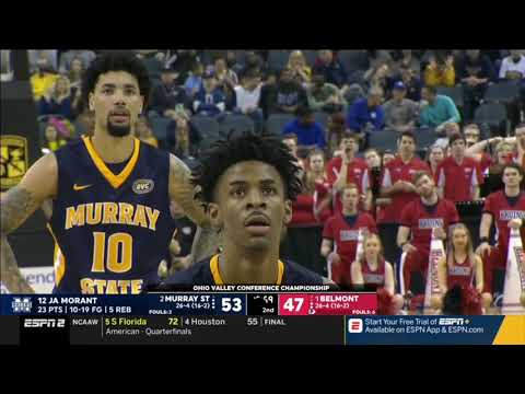 Ja Morant vs BEL 36 PTS                           3.09.19
