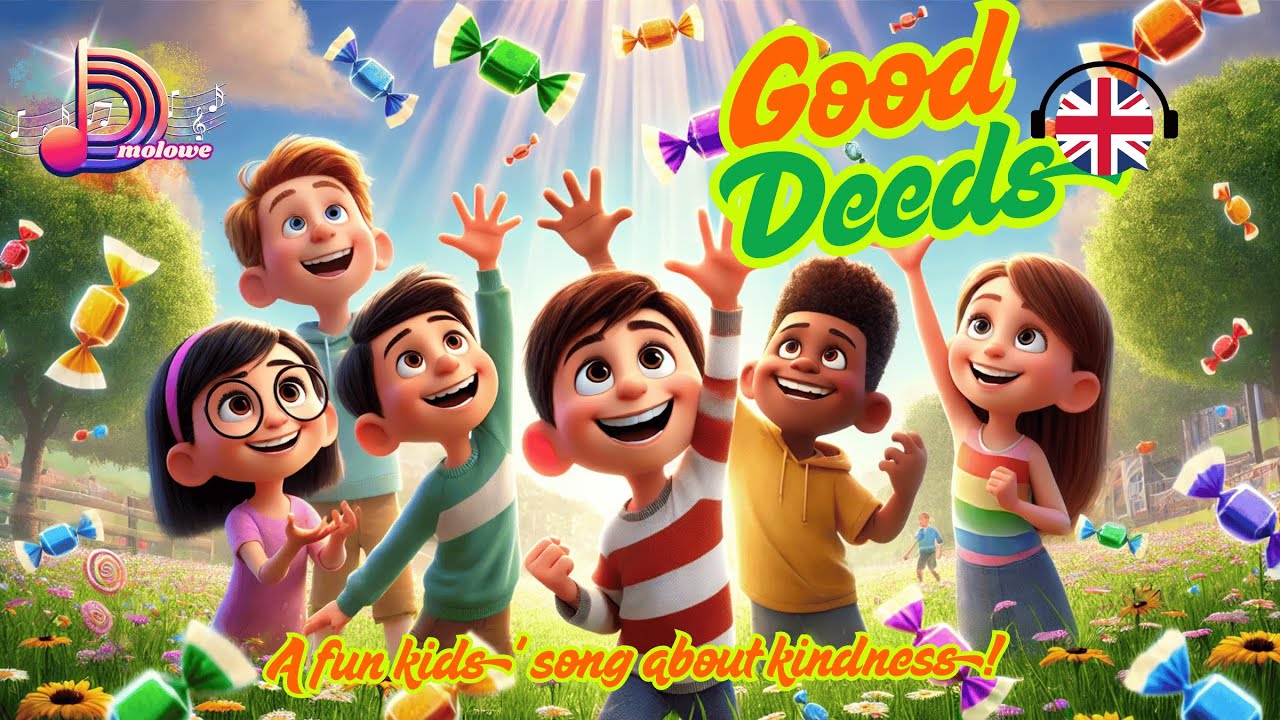 Good Deeds Are Like Candy! | Fun Kids Song about Kindness - YouTube