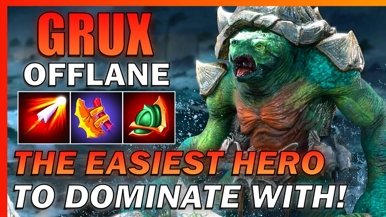 Grux is the BEST HERO for NEW PLAYERS to DOMINATE their games EASILY ...