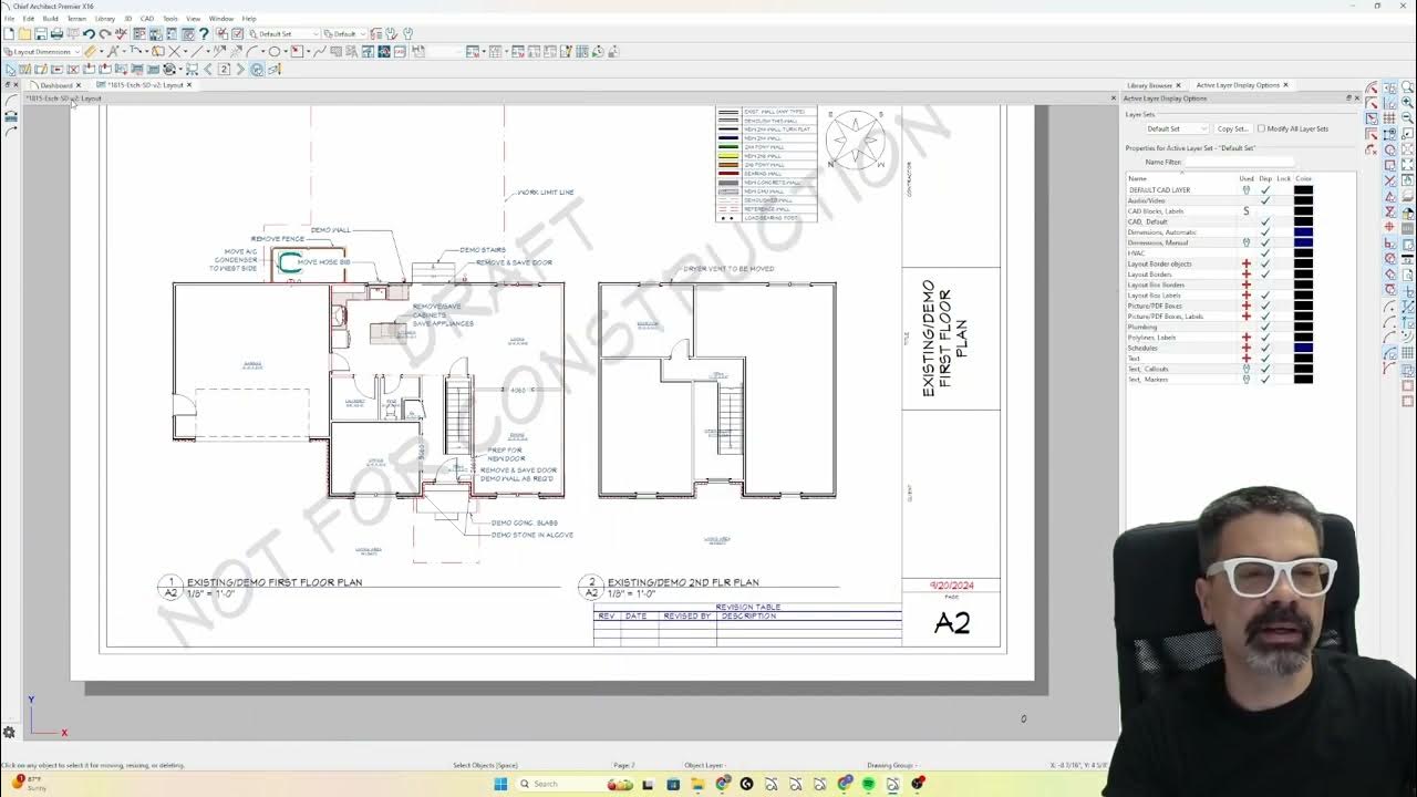 Moving Layout Pages around | Chief Architect - YouTube
