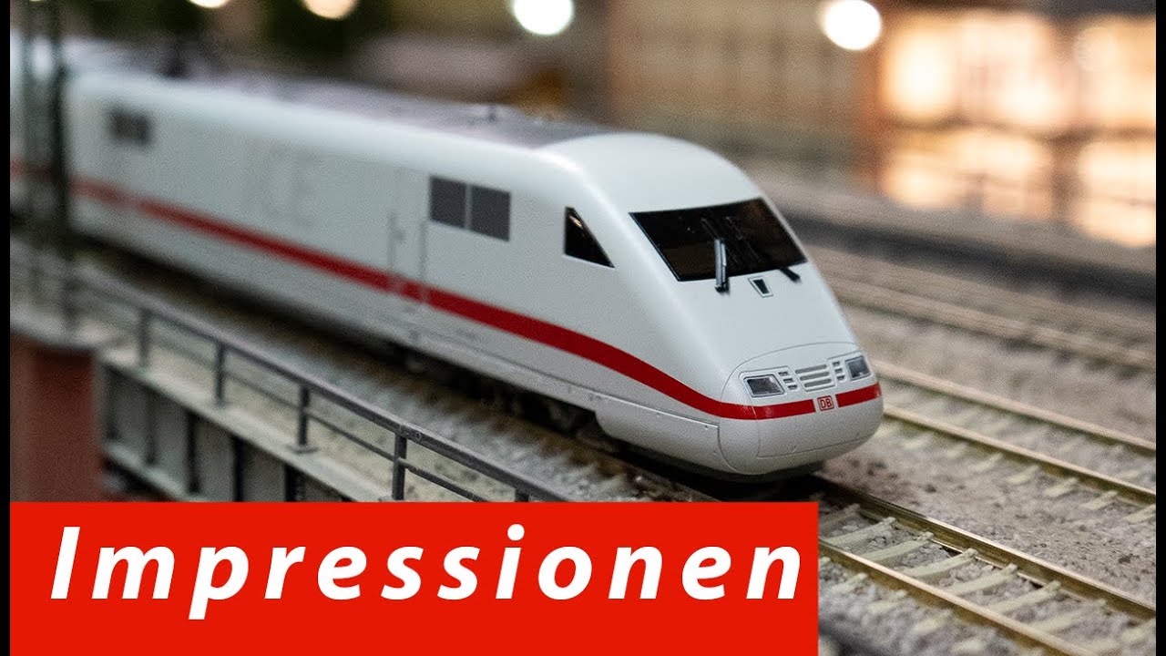 ICE 1 und CNL "Sirius" in voller Länge | Modellbahn AG der GHO Berlin ...