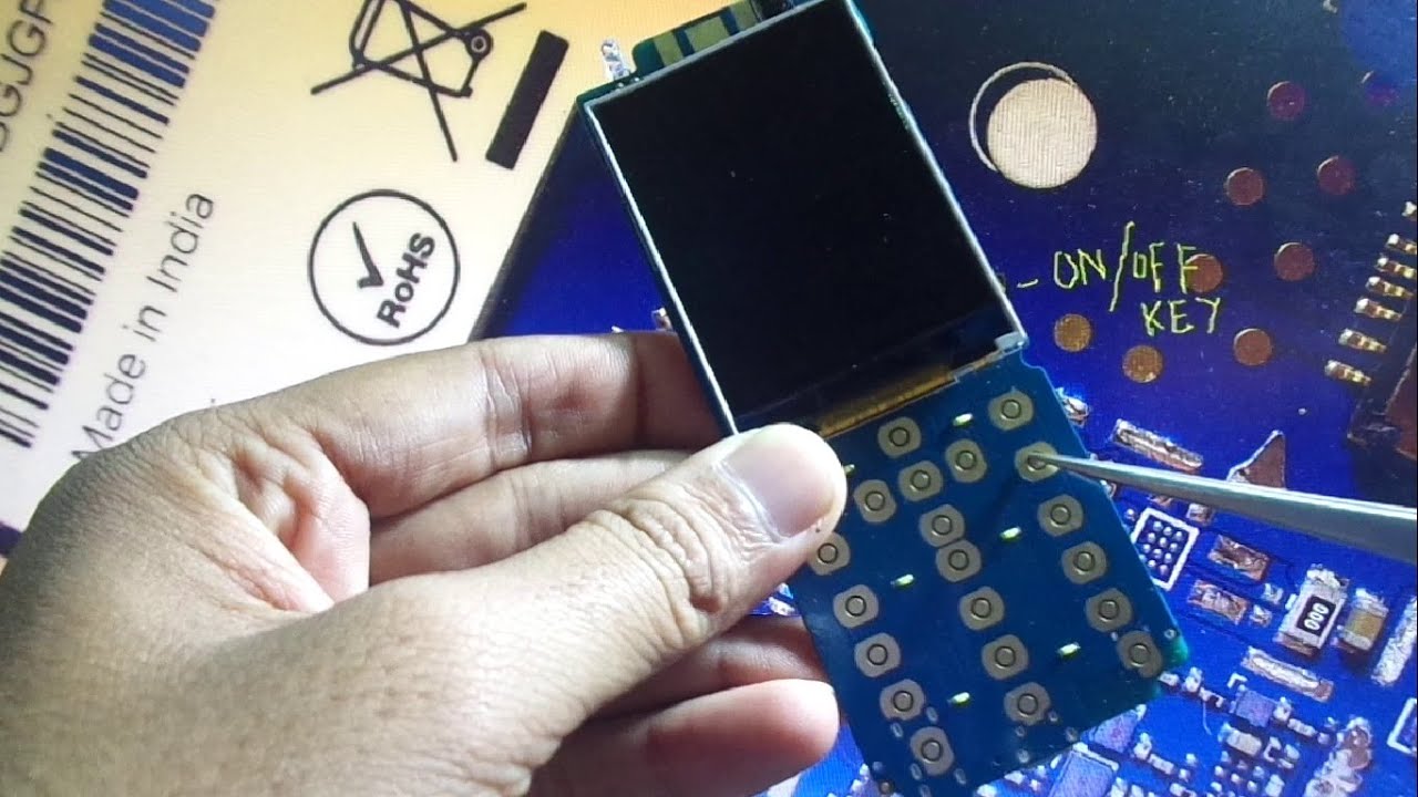 Jio phone F320B on/off key not working / power key way. - YouTube