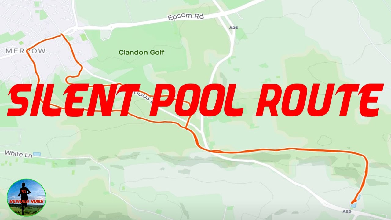 Silent Pool Running Route - YouTube