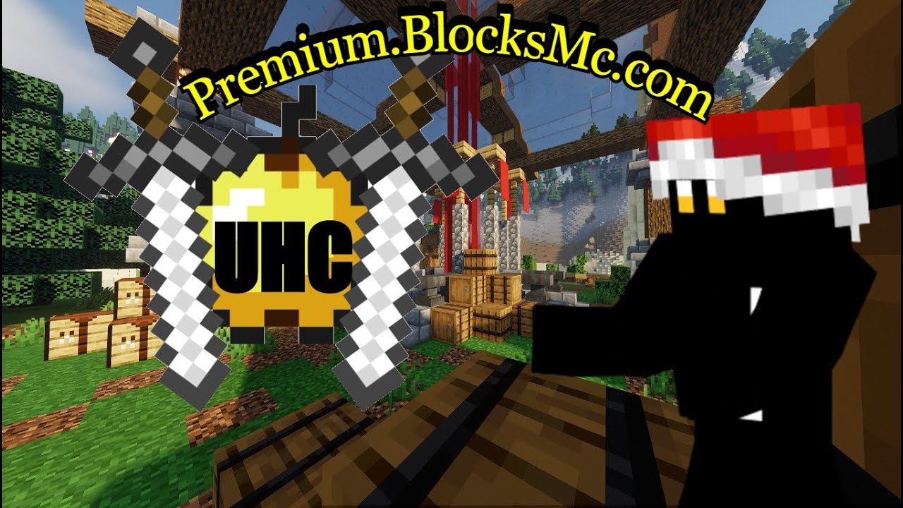 UHC Run BlocksMC [01] - YouTube