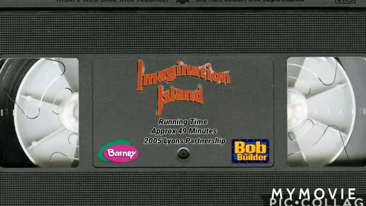 Barney & Bob The Builder: Imagination Island 2005 VHS - YouTube