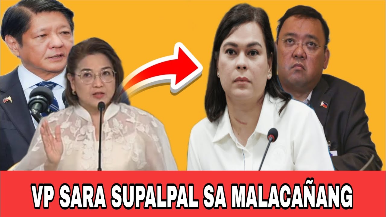 BREAKING NEWS! VP SARA SUPALPAL SA MALACAÑANG - YouTube