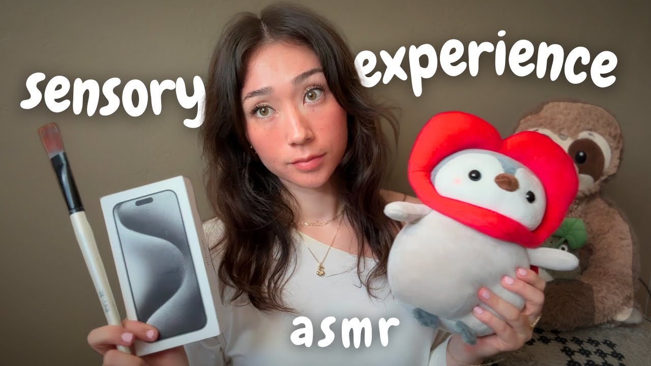 ASMR Sensory Experience (Setting & Breaking the Pattern, Humming ...