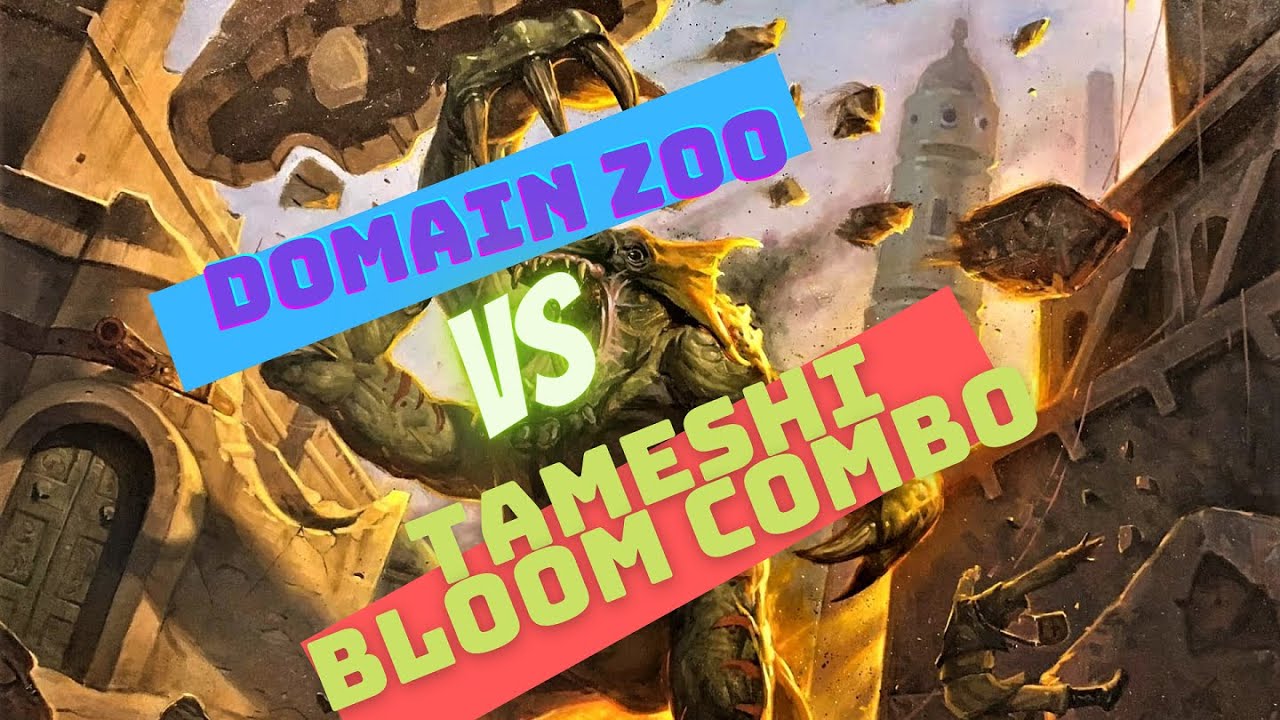 Domain Zoo VS Tameshi Bloom Combo | MTG MODERN - YouTube