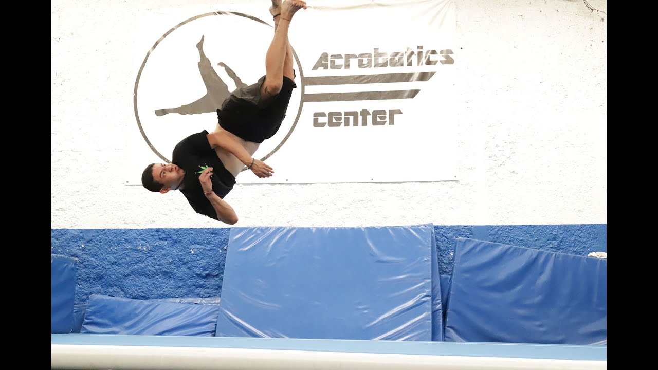 Acrobatics Center Training - YouTube