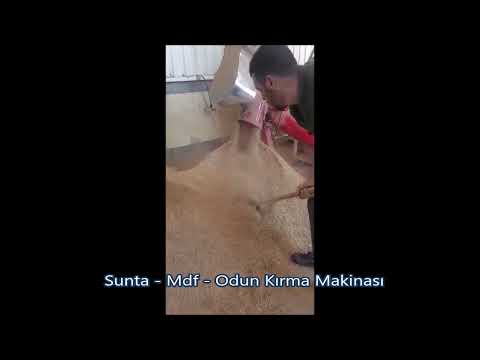 Sunta   Mdf  Odun Kırma Makinası - Hardboard MDF Wood Crushing Machine