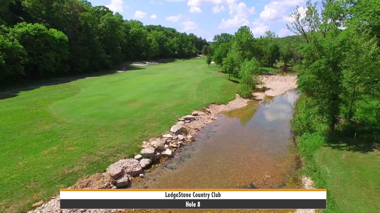Ledgestone Country Club Hole 8 - YouTube