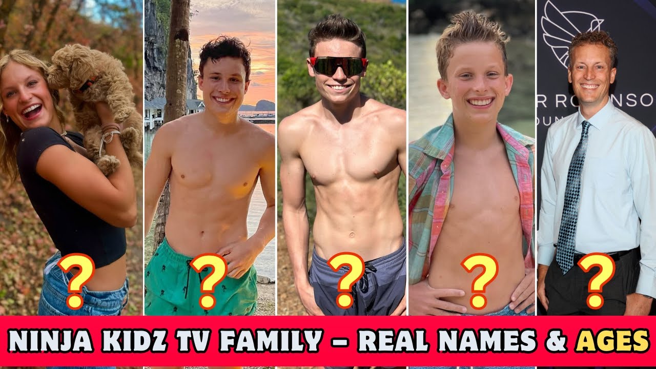 NINJA KIDZ TV Family – Real Names and Ages 2025 - YouTube