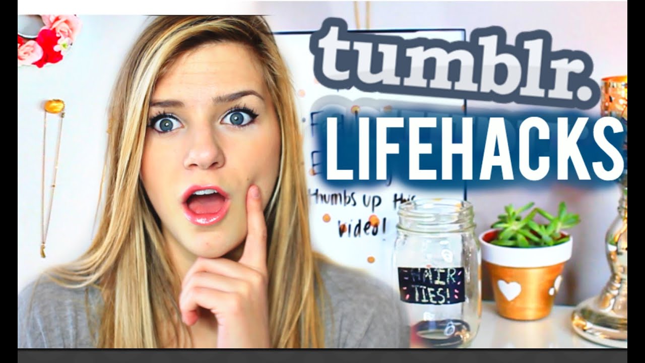 Organization Lifehacks & Tumblr Inspired Room Decor DIY - YouTube