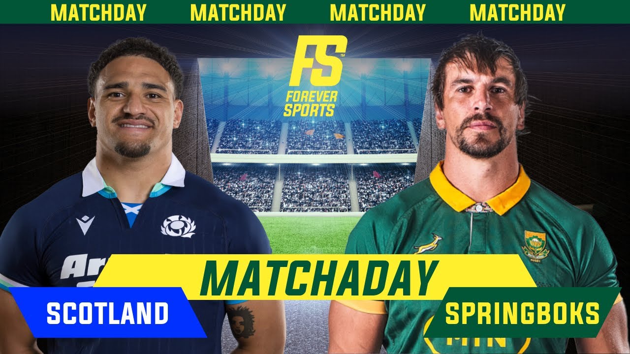 SPRINGBOKS VS SCOTLAND MATCHDAY BUILD-UP - YouTube