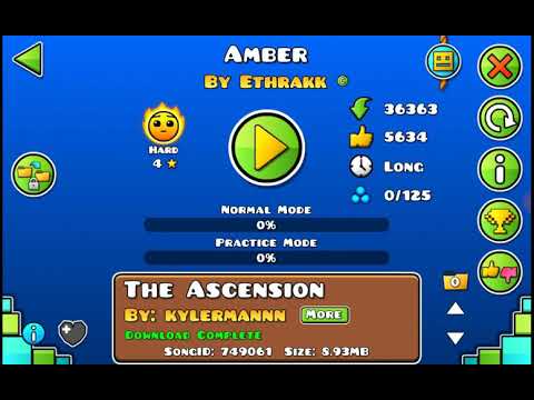 Geometry Dash - Amber by Ethrakk - YouTube