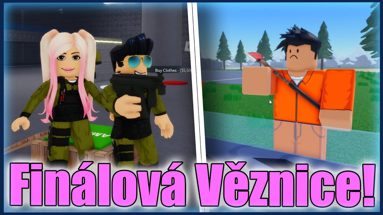 FINÁLOVÁ VĚZNICE!😱 Roblox 2 Player Prison Tycoon #3 w/ @VendaliRoblox ...